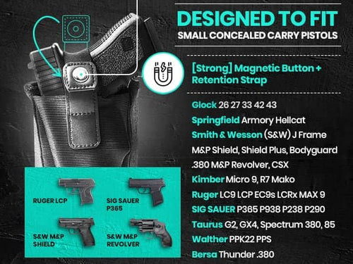 Lpv® Ankle Holster For 380s For Concealed Carry